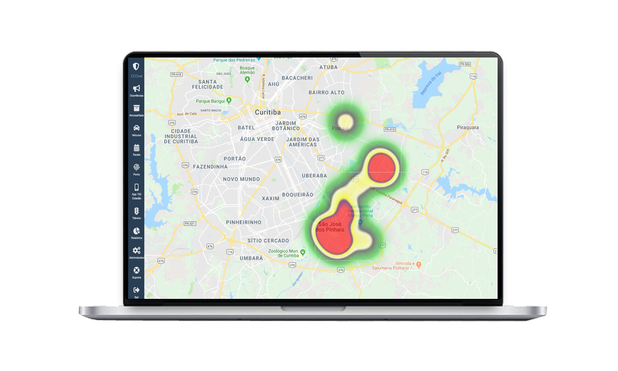 Mapa do Crime - CCOnet